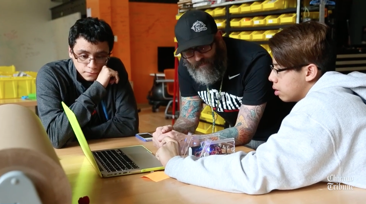 Lane Tech students work on Array of Things-related projects ...