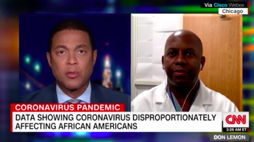 Data showing coronavirus disproportionately affecting African Americans ...